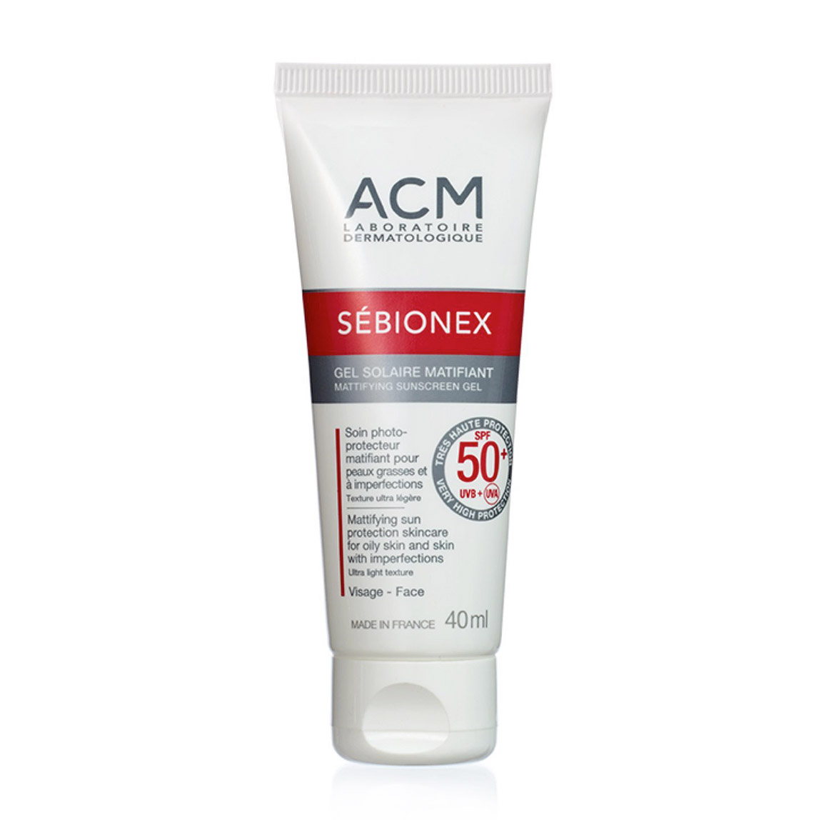 Buy Sebionex Mattifying Sunscreen Gel - SPF50+ - 40ml Online in Kuwait ...