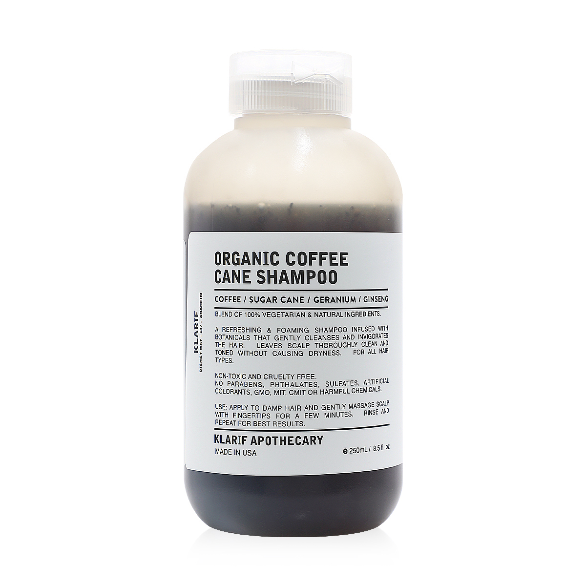 Buy Organic Coffee Shampoo - 250ml Online in Qatar | Boutiqaat