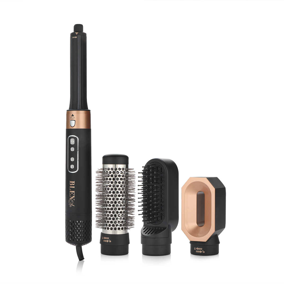 Buy 4 in 1 Air Pro Hot Air Styler - Gold & Black Online for Women in ...