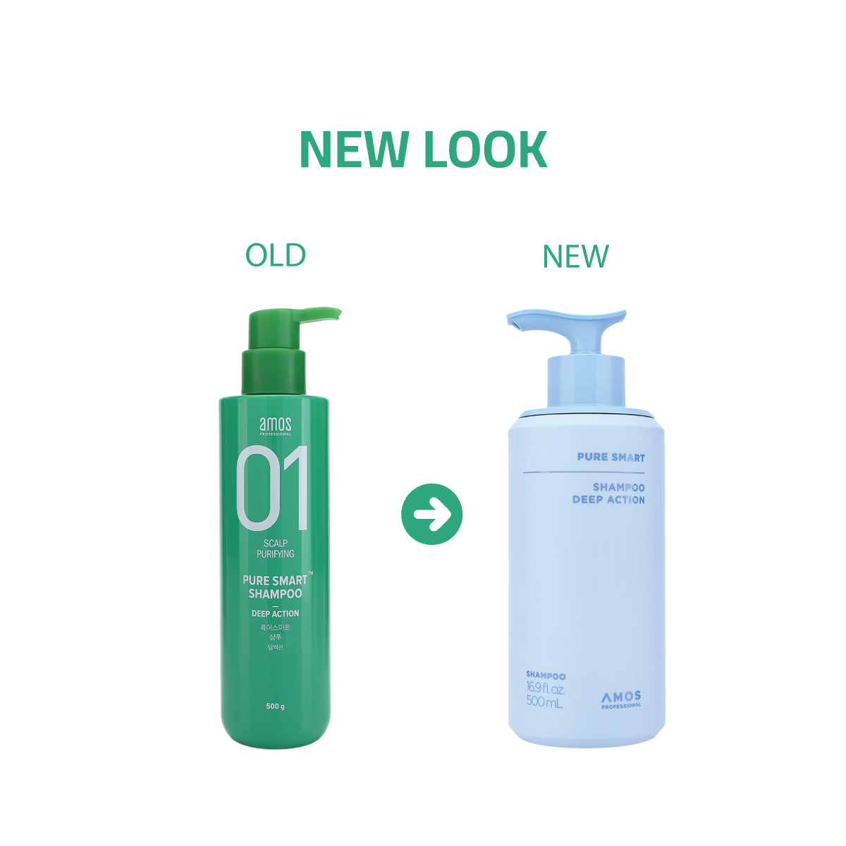 Buy Pure Smart Shampoo Deep Action - 500g Online for Women in Kuwait