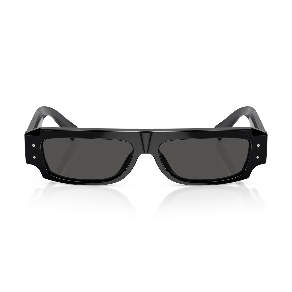 Buy Rectangular Dark Grey & Black Sunglasses Online in United Arab ...