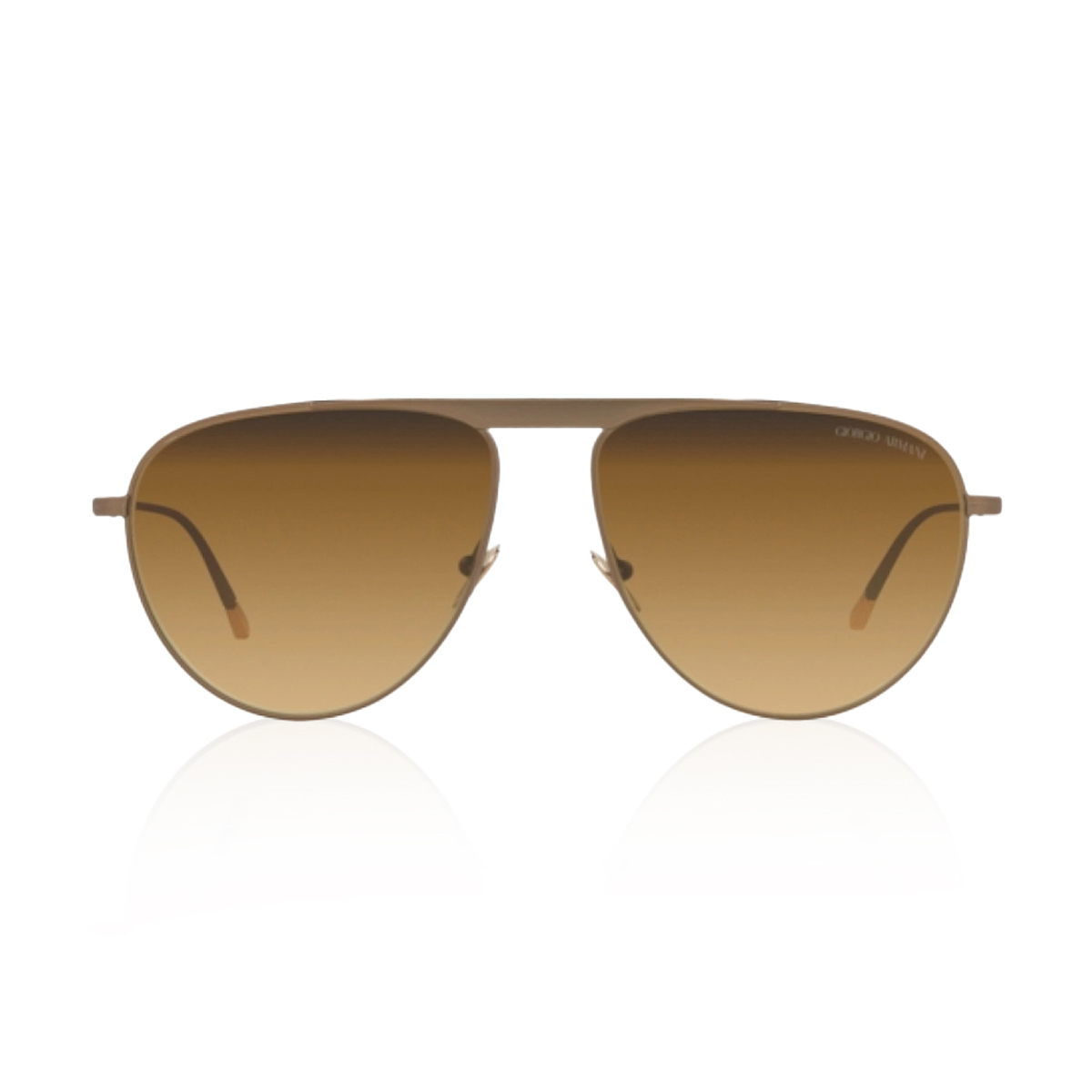 Buy Aviator Gradient Brown & Yellow Sunglasses Online in Kuwait | Boutiqaat