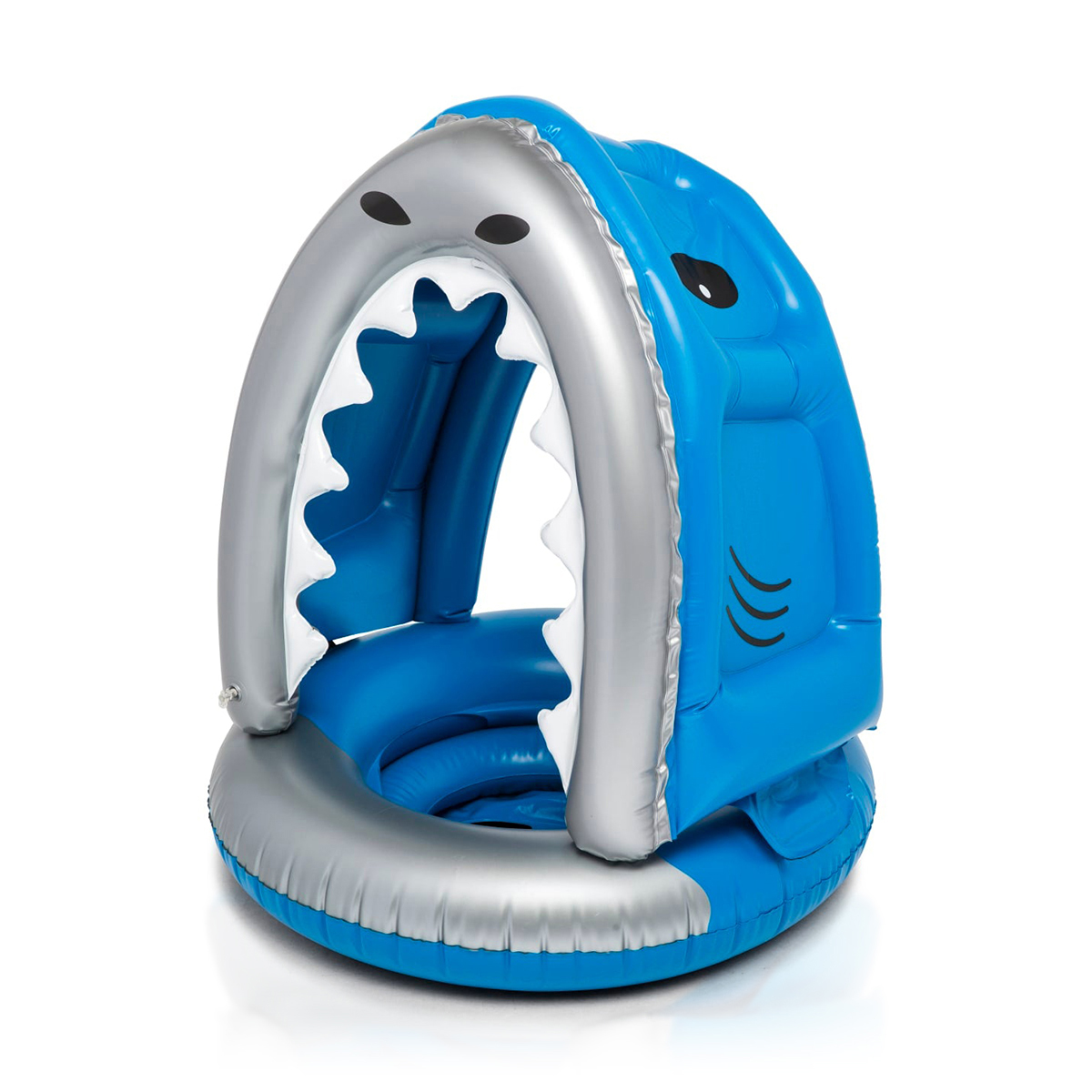 Buy Shark Lil' Float with Canopy - Blue & Silver Online in Saudi Arabia ...