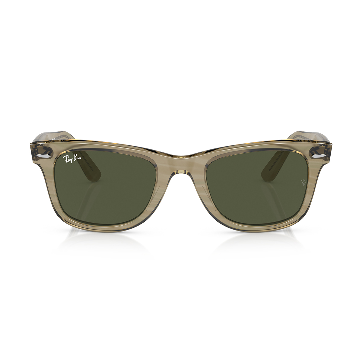 Buy Rectangular Green & Photo Striped Grey Sunglasses Online in Kuwait ...