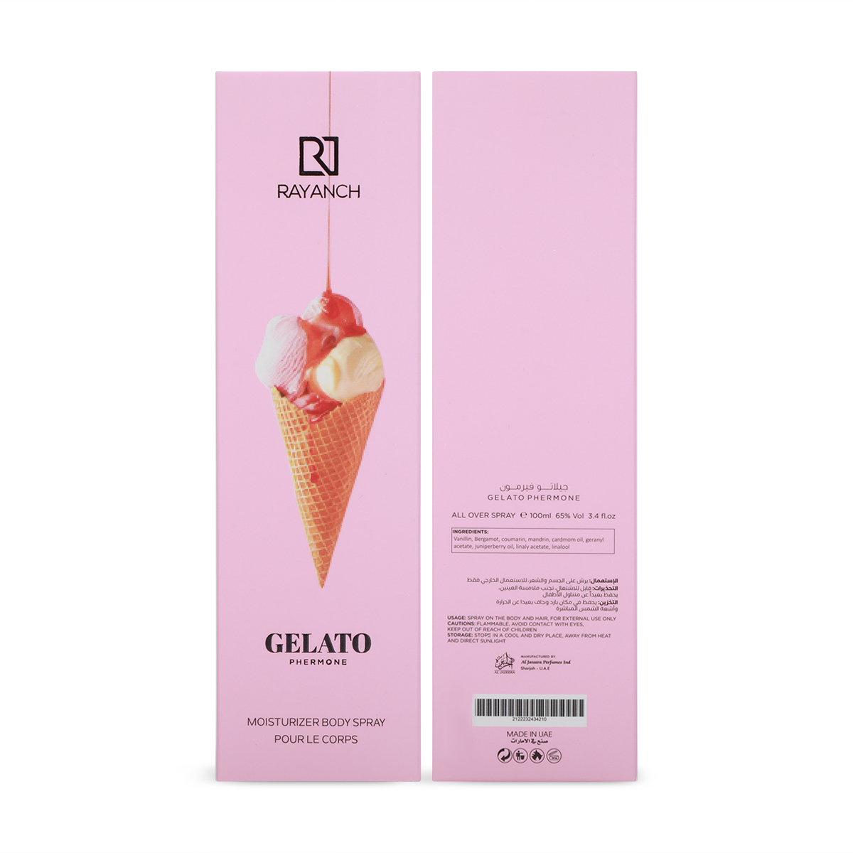 Buy Gelato All Over Body Spray - 100ml Online for Women in United Arab ...