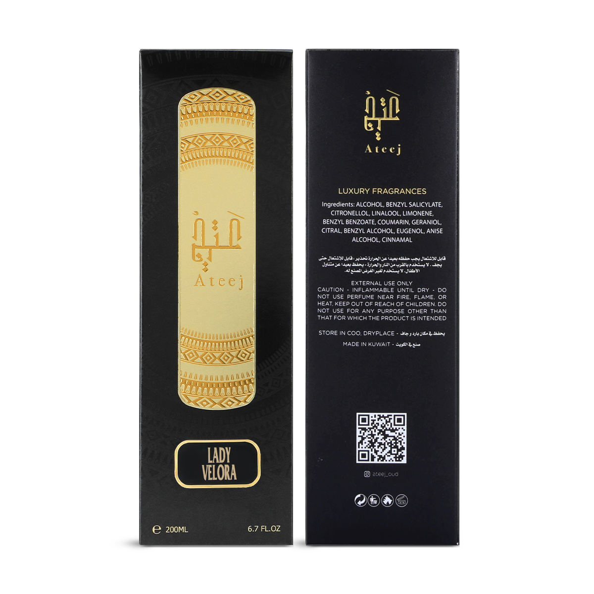 Buy Lady Velora Light Fragrance - 200ml Online for Women in Saudi Arabia