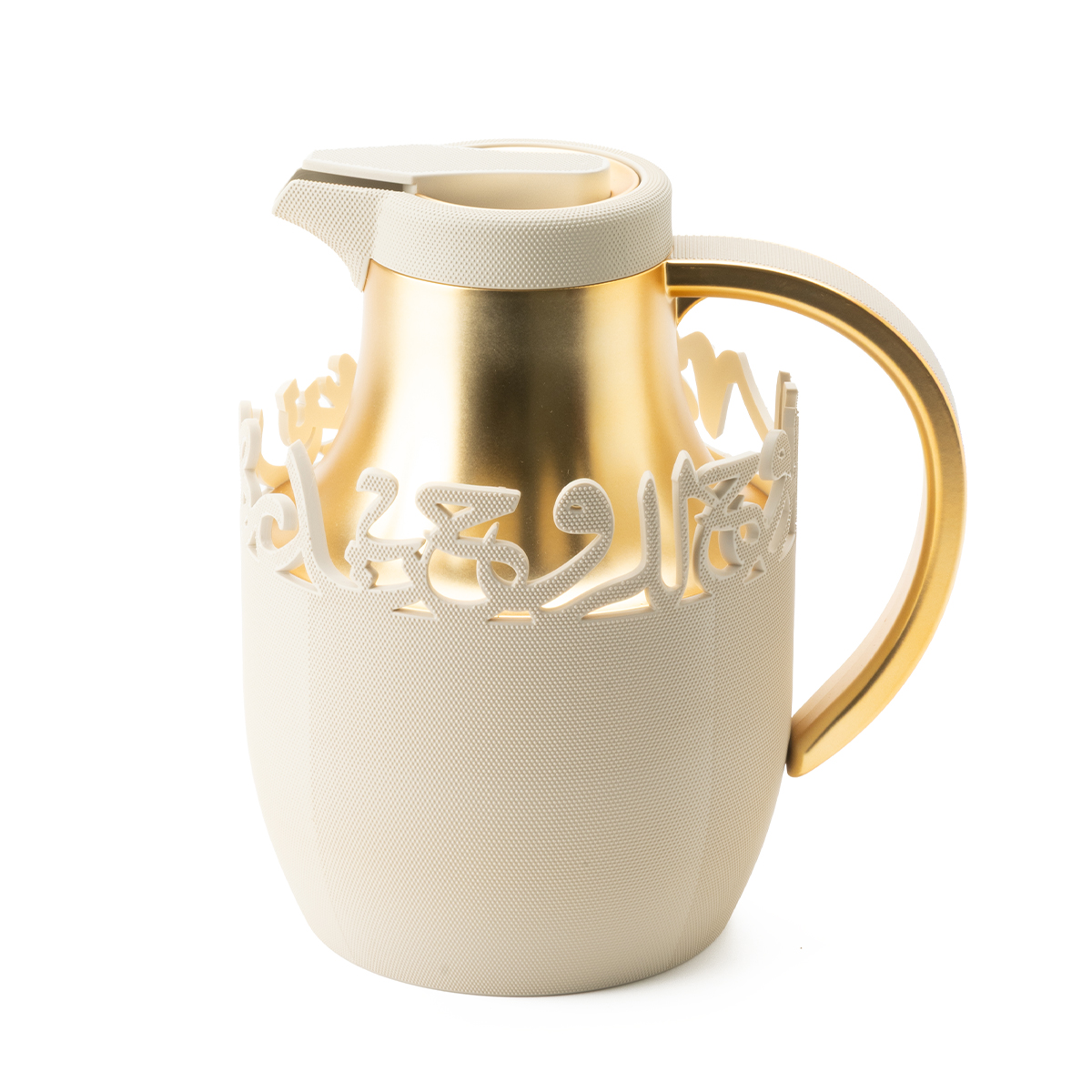 Buy Miral Collection Vacuum Flask for Tea & Coffee - White & Gold ...